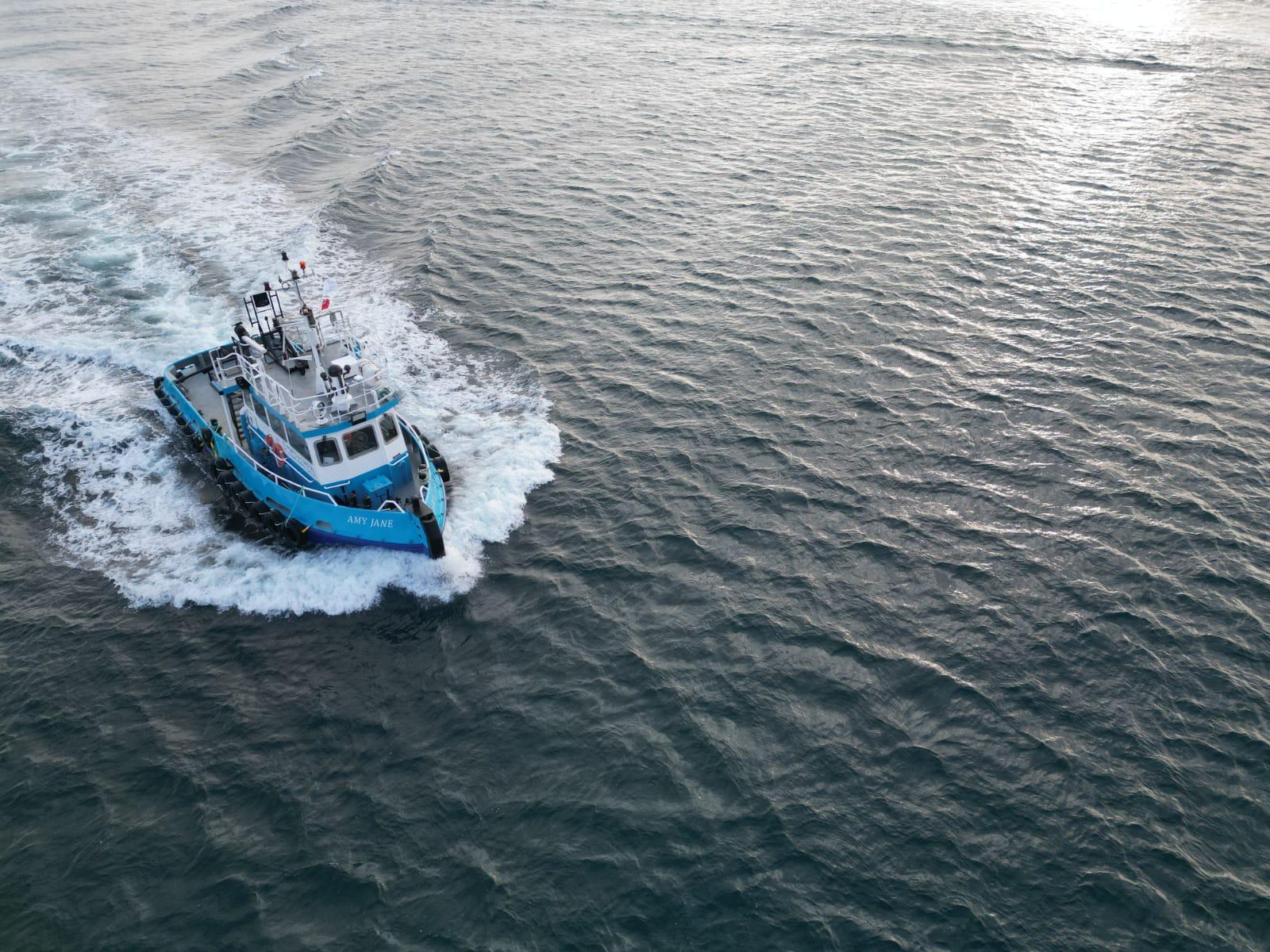 Amy Jane, 17M Plough/Dredger Workboat Hire, Plymouth, Devon